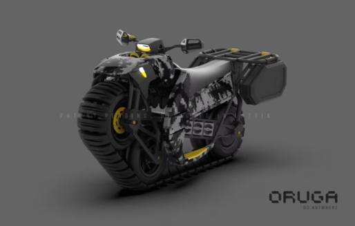 Oruga Unitrack: the world's first all-terrain single-rail electric vehicle