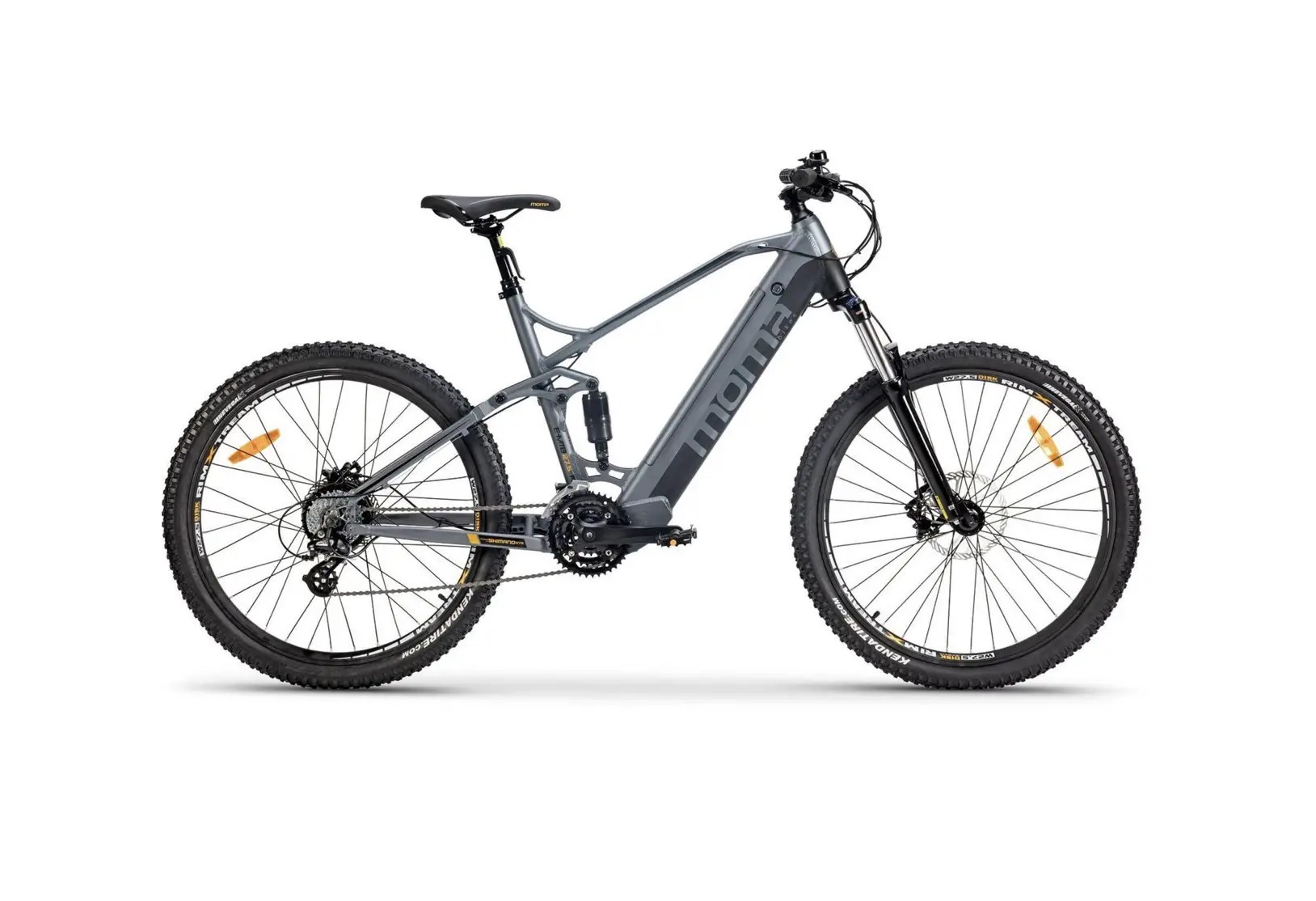 Test and review of the Moma Bikes E-MTB Full Suspension Electric ...