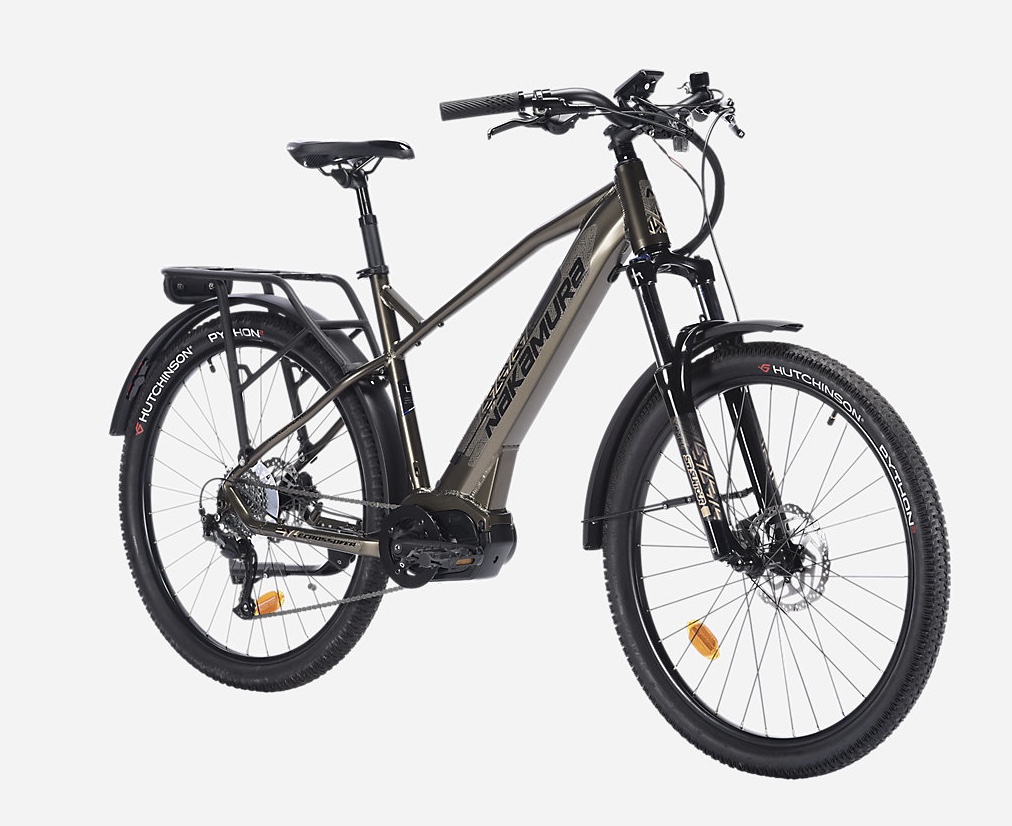 I tested the electric bike Nakamura E-Crossover XA