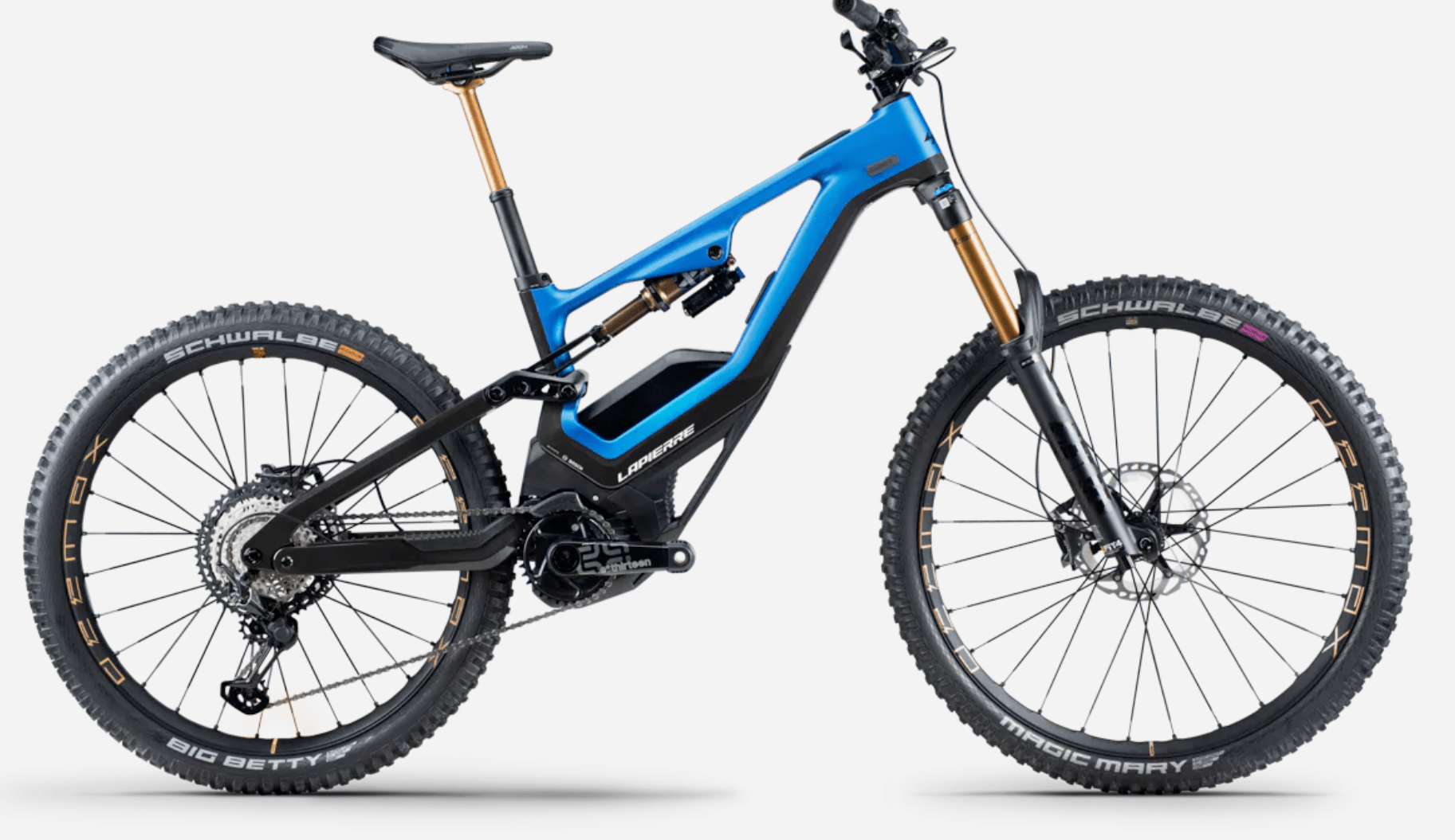 Alpine and Lapierre unveil an electric mountain bike costing over €10,000