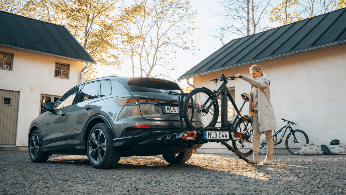 Thule EasyFold 3: folding bike carrier for electric bikes